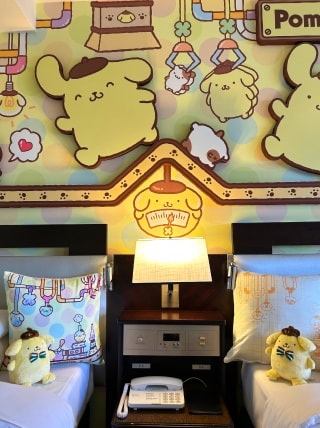 "Pompompurin & Hotel New Otani Hakata" Collaboration Room